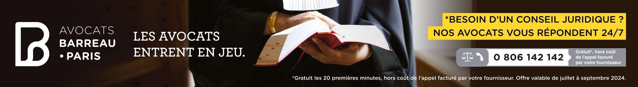 Consultations gratuites - Avocats Barreau Paris
